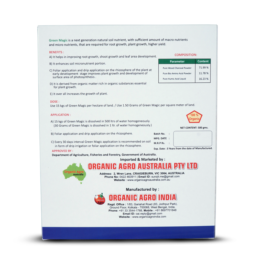 Green Magic - Organic Agro Australia Pty Ltd